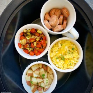 Slow Cooker Full Breakfast (Paleo, Whole30) - Fit Slow Cooker Queen