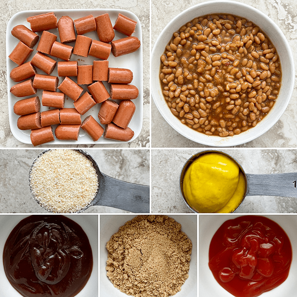 Slow Cooker Franks And Beans - Fit Slow Cooker Queen