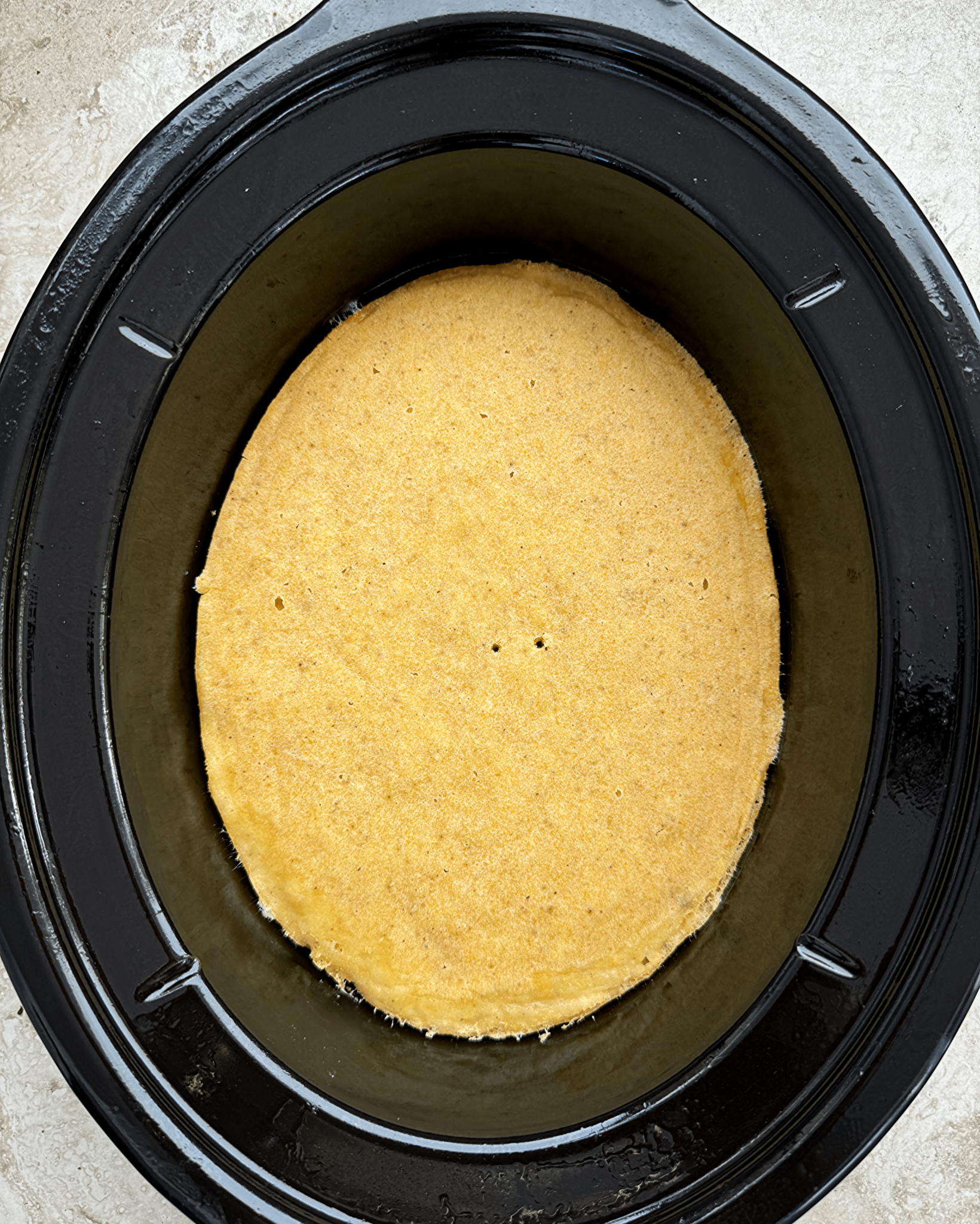 Slow Cooker Cornbread - Fit Slow Cooker Queen